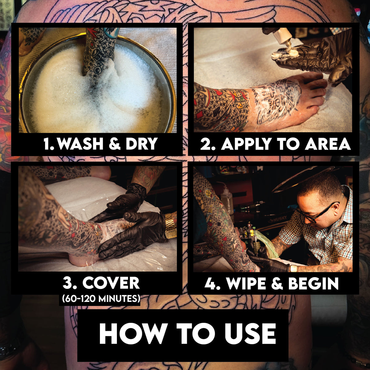 Tattoo Numbing Cream & Aftercare | No Pain Tattoo